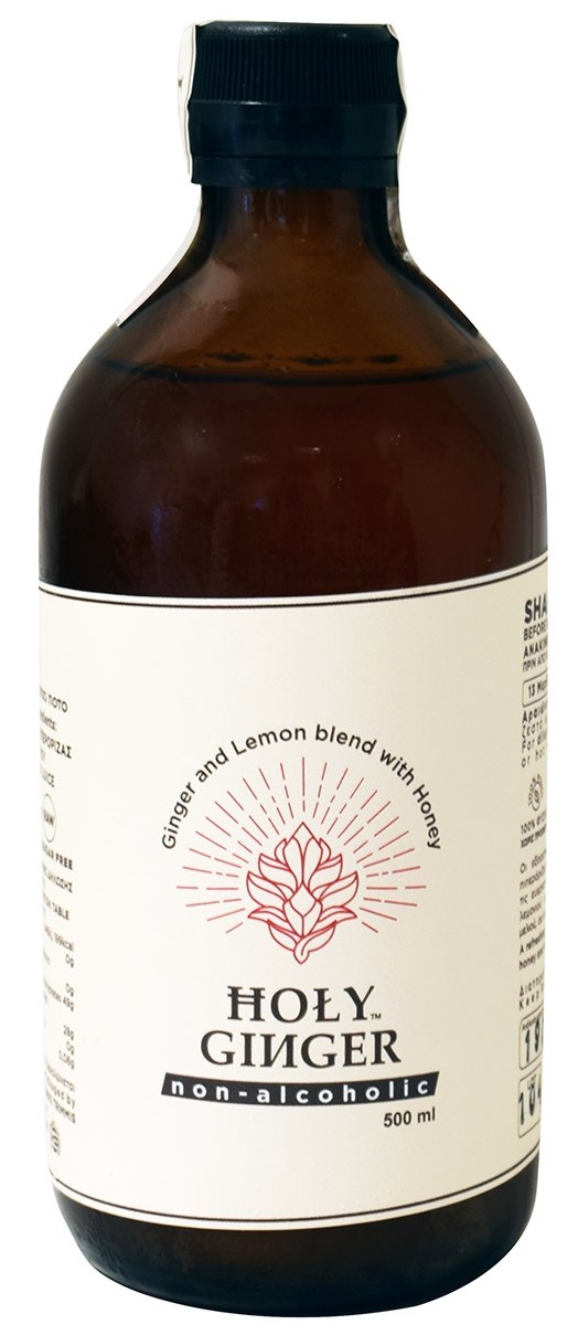 Holy Ginger - Αναζωογονητικό Μείγμα Ginger Λεμόνι BIO - 1L